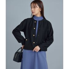 【2WAY・WEB限定】バックベロア リバーシブルジャケット | 組曲(KUMIKYOKU) | マルイウェブチャネル