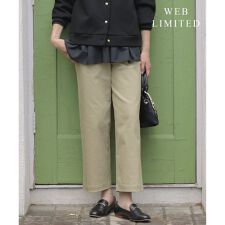 【WEB限定カラーあり・洗える】ハイパワーデニムツイル ワイドパンツ | Jプレス(J.PRESS) | マルイウェブチャネル