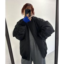 BIGギャザースリーブMA-1 | KBF | マルイウェブチャネル