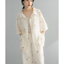 『WEB限定』エンブロイダリーワイドシャツ | KBF | マルイウェブチャネル