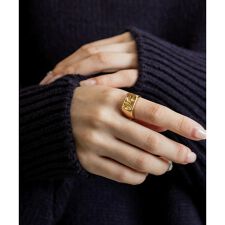 スクエアメタルリング | スメリー(SMELLY) | マルイウェブチャネル