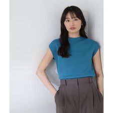 総針ベーシックシリーズ モックネックニット | ナチュラルビューティーベーシック(NATURAL BEAUTY BASIC ...