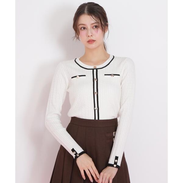 ミニフェザーケープニット | ジル バイ ジル スチュアート(JILL by