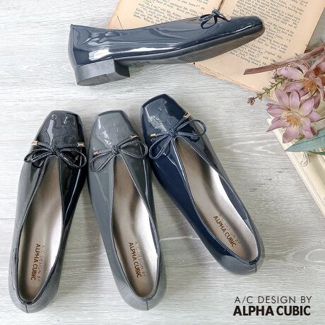 ALPHA CUBIC Vカットリボンパンプス | アルファ キュービック(ALPHA CUBIC) | 2941778 | マルイウェブチャネル