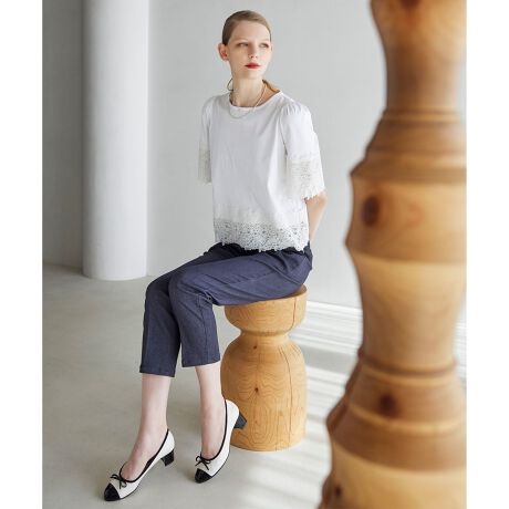 【洗える】FLOWER PATTERN LACE トップス | トッカ(TOCCA) | マルイウェブチャネル