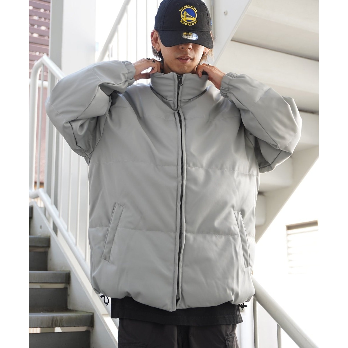 中綿スタンドブルゾン | ヴァンスエクスチェンジ(VENCE EXCHANGE