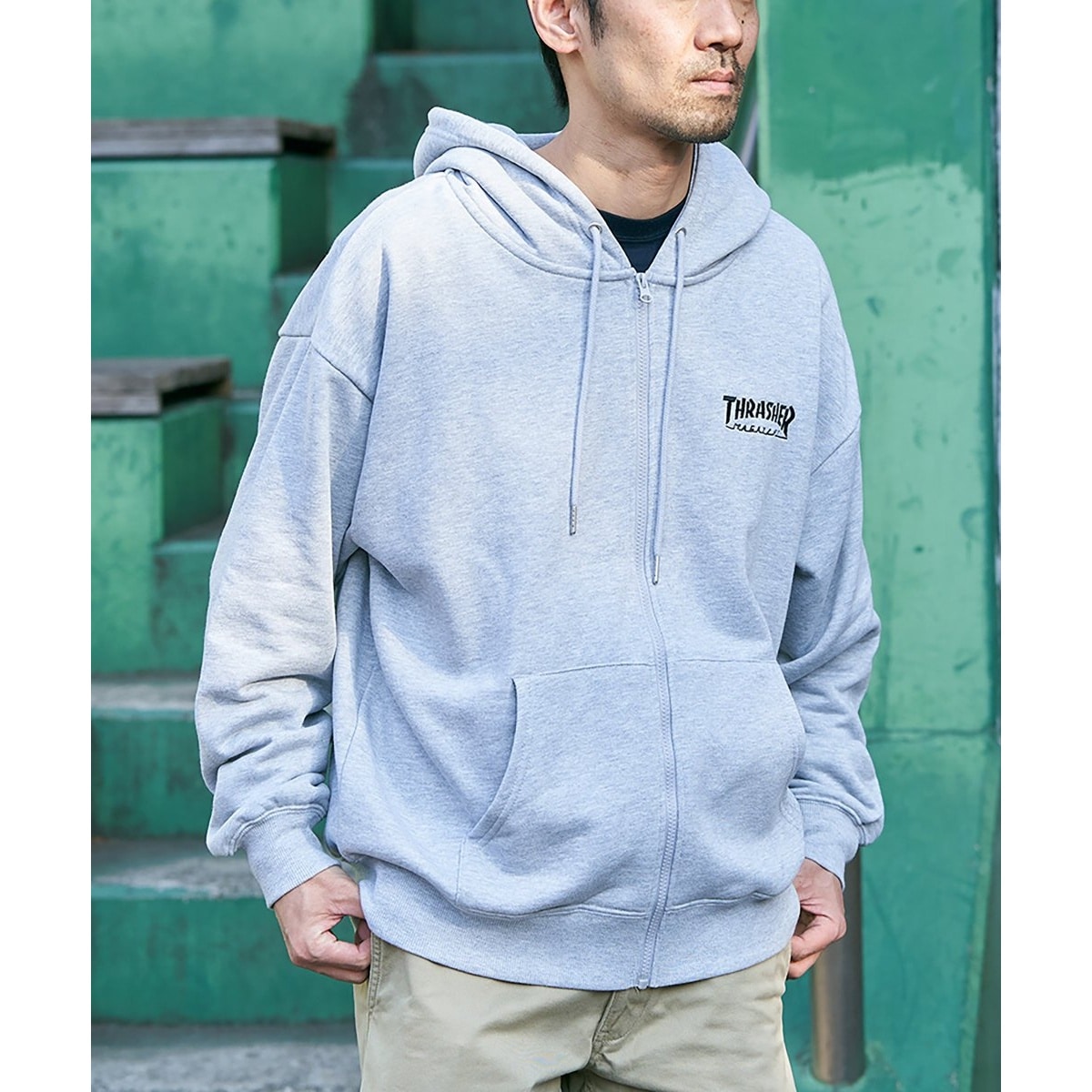 THRASHER スラッシャー ジップパーカー | ヴァンスエクスチェンジ