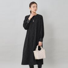 【オケージョンにもおすすめ】カットジャカード ワンピース | アンタイトル(UNTITLED) | 15357600 | マルイウェブチャネル