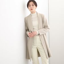 【こなれアウター】インナーボア ショールカラージャケット | インディヴィ(INDIVI) | 12741007 | マルイウェブチャネル