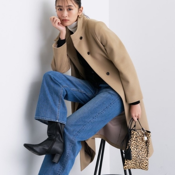 エディター東原妙子 × LAUTREAMONT /中綿オーバーコート | ロート