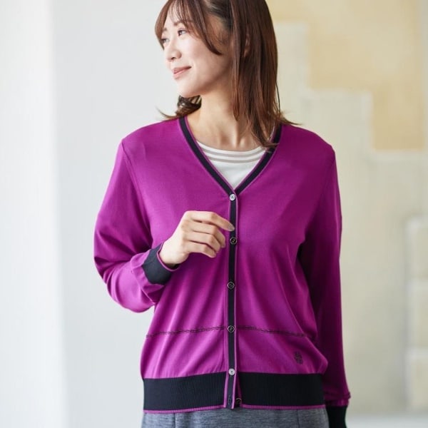 手洗い可】エアリーなシャツ風カーディガン | クード シャンス(COUP DE