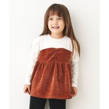 【100-150】カットモールドッキングプルオーバーお家で洗える | ザ ショップ ティーケー(THE SHOP TK) | マルイウェブチャネル