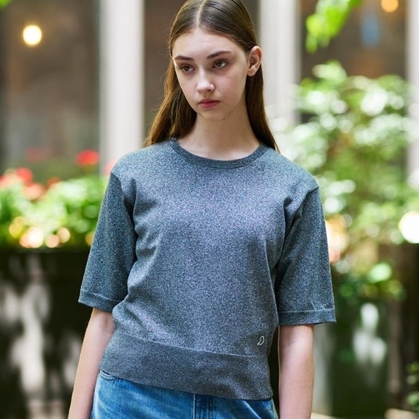 ドレステリア（DRESSTERIOR）/【洗えるきれいめ】ラメニットプルオーバー 洗えるきれいめ】ラメニットプルオーバー | ドレステリア(DRESSTERIOR