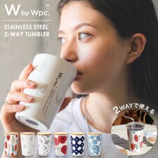 【Wpc.】ステンレス2wayタンブラー 430ml 保温 保冷 蓋付き 可愛い おしゃれ 北欧柄 | Wpc.(WPC) | W126 | ファッション通販 マルイウェブチャネル