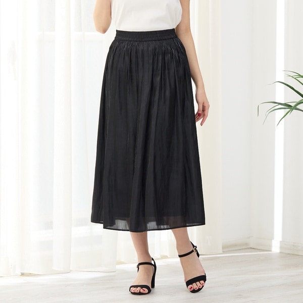 セットアップ対応】片ヒダプリーツスカート | ピサーノ(PISANO