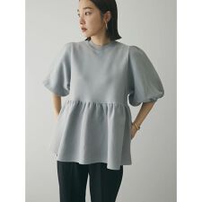 armonia.ウエストギャザー袖ボリュームニット | グリーンパークス(Green Parks) | マルイウェブチャネル