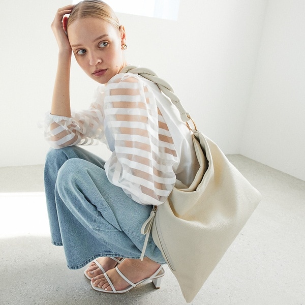 STORY掲載】Mira/WハンドルHOBOワンショルダーバッグ | ロウェル