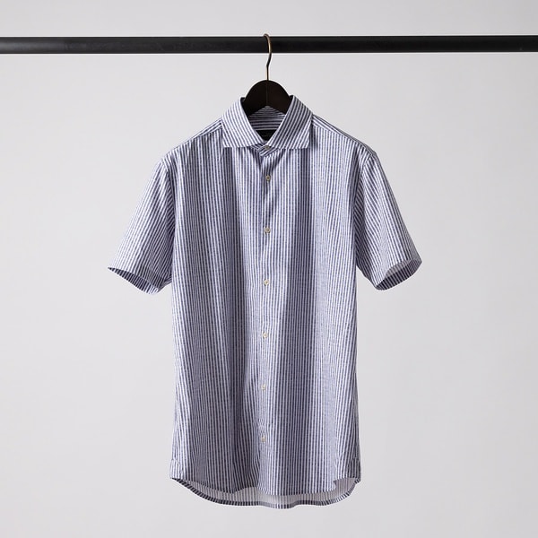 アバハウス（ABAHOUSE）/マルチストレッチファブリックプリント 半袖 シャツ マルチストレッチファブリックプリント 半袖 シャツ | アバハウス