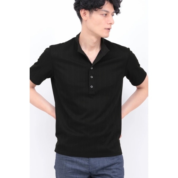 ZERO by TORNADO MART∴ジグザグストライプリンクス長袖カットソー