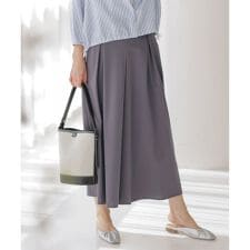 【WEB限定カラーあり・洗える】トリコットジャージー フレアーパンツ | Jプレス(J.PRESS) | マルイウェブチャネル