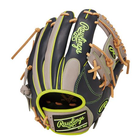 ﾍﾞｰｽﾎﾞｰﾙ 軟式 HYPER TECH COLOR SYNC N62-ネイビー/グレー | ローリングス(rawlings) | 67815431 | マルイウェブチャネル