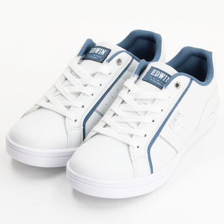 エドウイン 軽量 外羽根 サイドライン かわいい カジュアル コートスニーカー EDW-4195 | エドウィン(EDWIN) | EDW-4195 | ファッション通販 マルイウェブチャネル