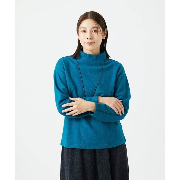 洗える・日本製]インターアクションウォームリブカットソー | ジャンニ