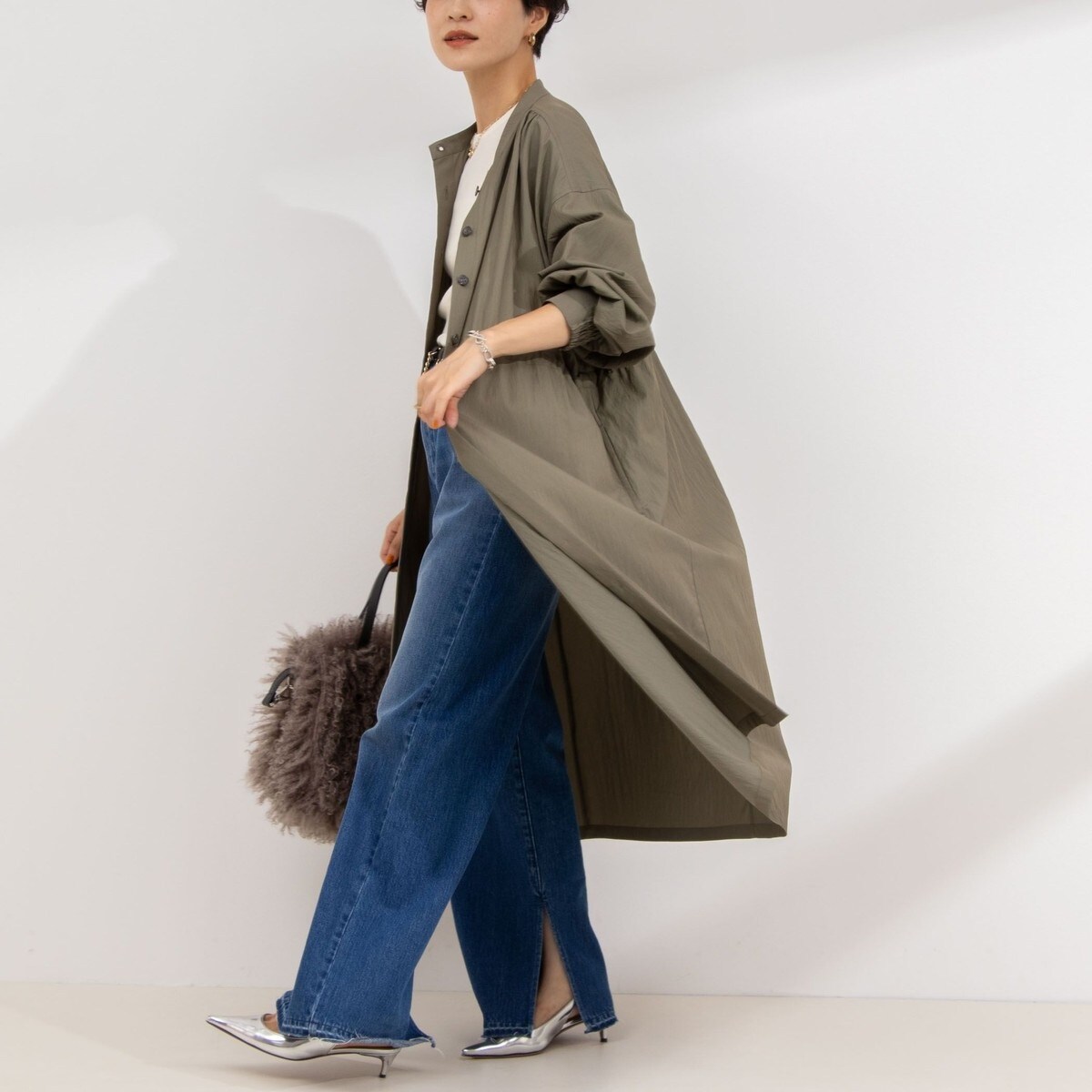 ノーリーズ（NOLLEY’S）/ウォッシャブルヴィンテージツイルワンピース ウォッシャブルヴィンテージツイルワンピース | ノーリーズ(NOLLEY'S