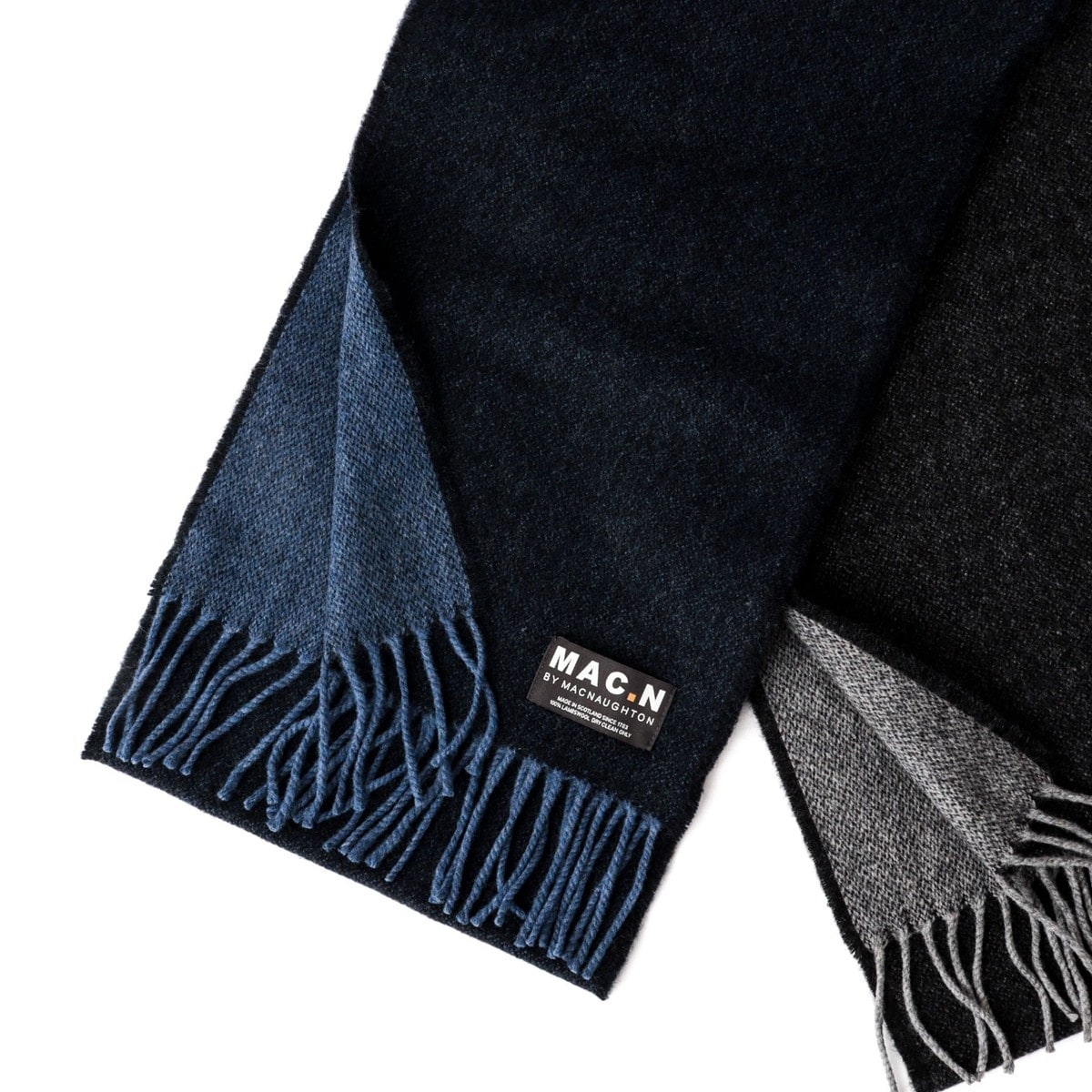 MAC.N/マックエヌ】Lambswool Inchfad Scarf 25 | ノーリーズ