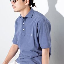 【GLOSTER/グロスター】フレンチブルドッグ刺繍 ワンポイントロゴ ポロシャツ 日本製 | フレディ＆グロスター(FREDY ...