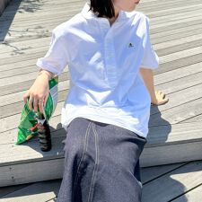 【GEVACO/ゲバコ】オックスプルオーバーSSシャツ | フレディ＆グロスター(FREDY&GLOSTER) | マルイウェブチャネル