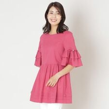 ウェーブローン スリーブフリルチュニック | トゥービーシック(TO BE CHIC) | マルイウェブチャネル