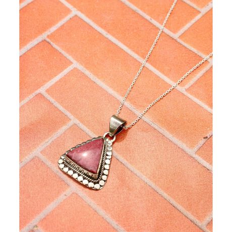 【フランス買付1点もの】チューライト三角ネックレス（スターリングシルバー） | 23200187 | ファッション通販 マルイウェブチャネル