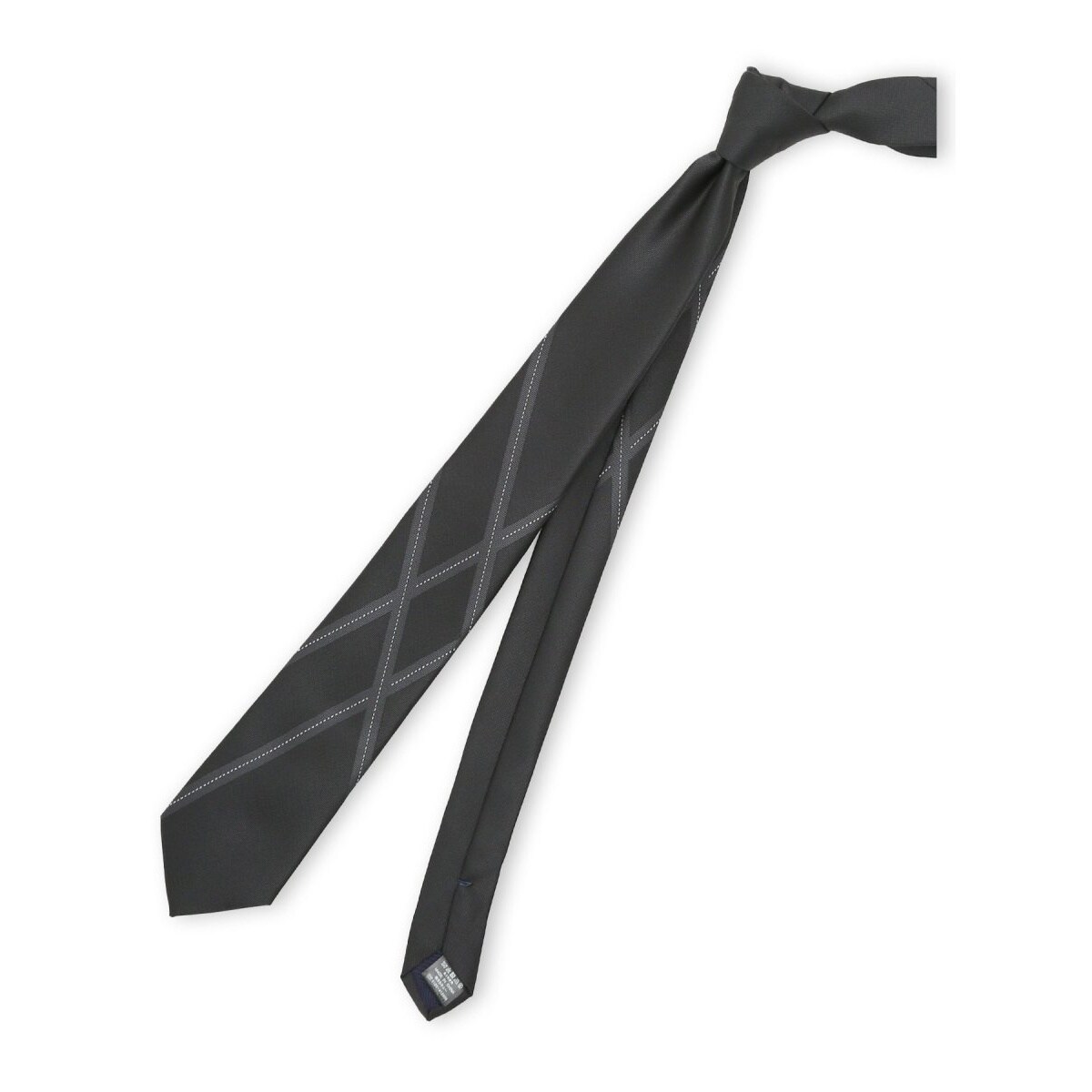 アレキサンダージュリアン イタリア製 シルク小紋柄 ネクタイ 8.0cm幅