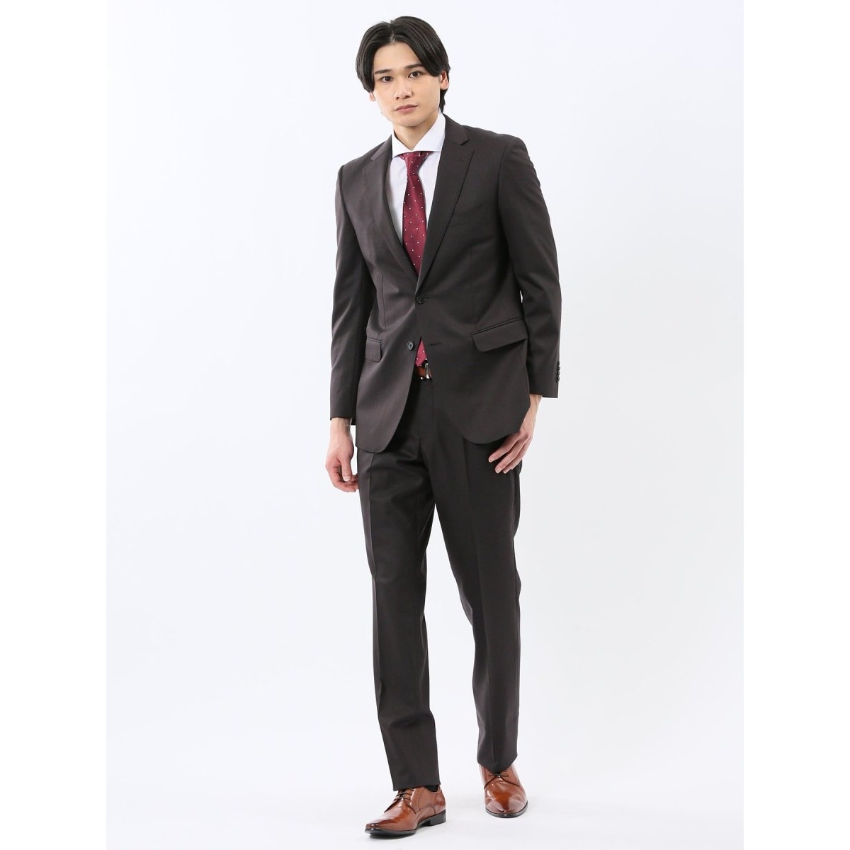 マルゾット ウール】 スーティスト 2ボタン2ピース スーツ ストライプ