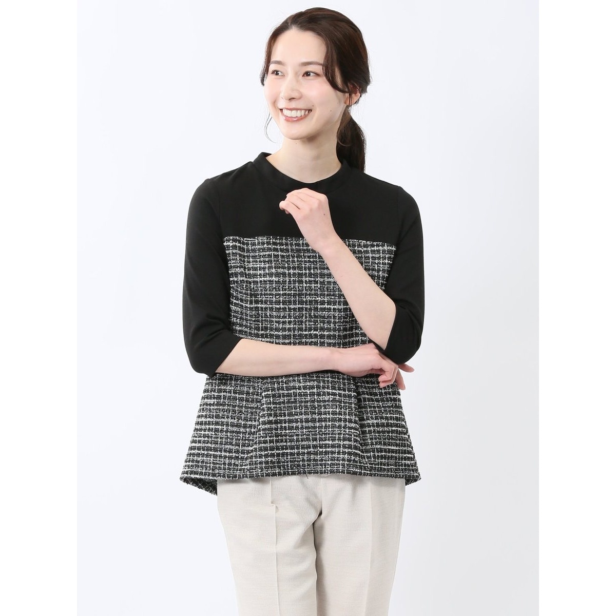 ダウン 防寒】m.f.エディトリアル ピーチスキン ショートダウン