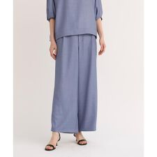 《大きいサイズ》麻調ワンタックストレートパンツ | セブンアイディコンセプト(7ID concept) | マルイウェブチャネル