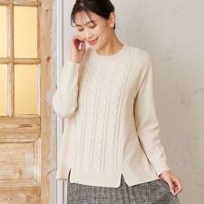 ケーブル編みセーター | ミゼール(missel) | マルイウェブチャネル