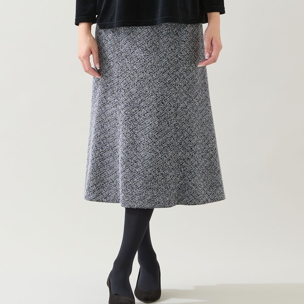 セットアップ対応】片ヒダプリーツスカート | ピサーノ(PISANO