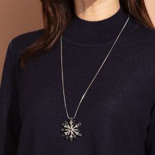雪の結晶モチーフネックレス | ロブジェ(LOBJIE) | 12146104 | ファッション通販 マルイウェブチャネル