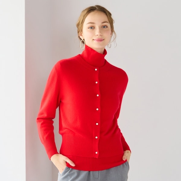 リリアンビューティ エクラ（Liliane Burty ECLAT）/【アンサンブル対応】カシミヤニットカーディガン アンサンブル対応】カシミヤニットカーディガン | リリアンビューティ