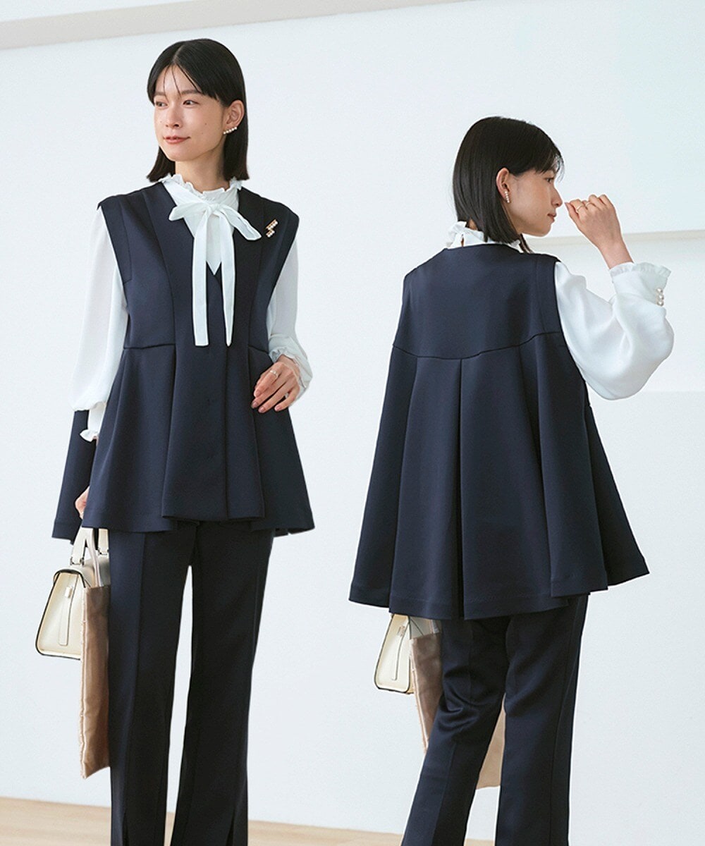 裾レースフレアトップス&タイトスカート | リブルーム(Rebloom