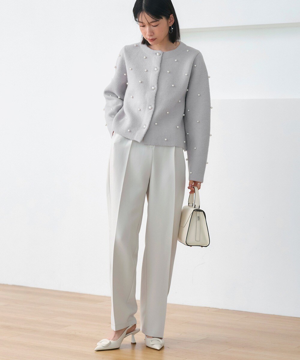 綿×裏暖プレーティングカーディガン〈バニラ女神〉【スクール】【学生