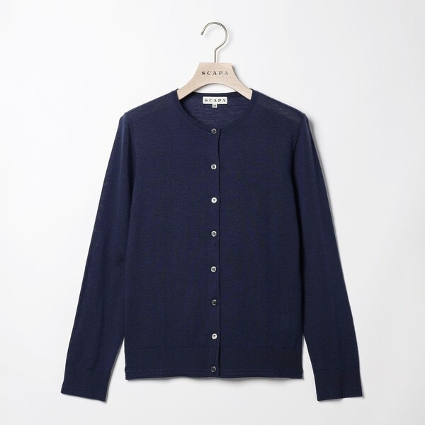 カシウールニットロングカーディガン | スキャパ(SCAPA) | マルイ