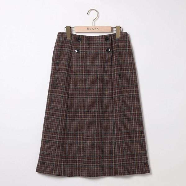 ストレッチフラノスカート | スキャパ(SCAPA) | マルイウェブチャネル