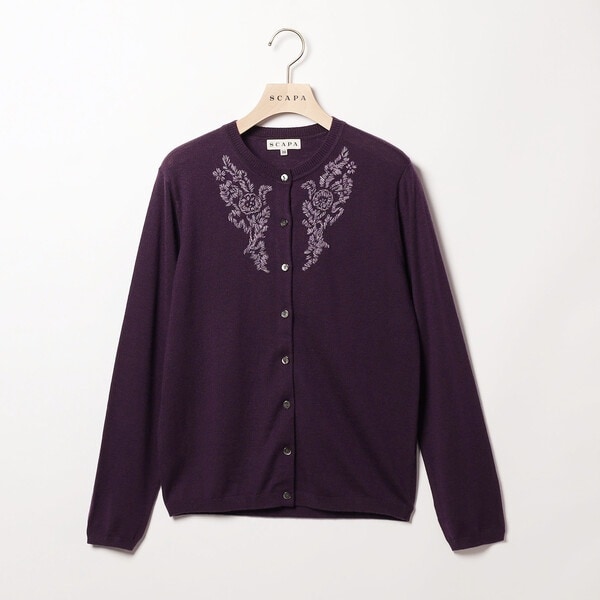 カシウールニットカーディガン | スキャパ(SCAPA) | マルイウェブチャネル