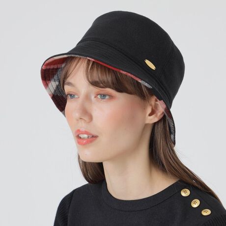 リバーシブルフリースバケットハット | ブルーレーベル・クレストブリッジ(BLUE LABEL CRESTBRIDGE) | 55505240 ...