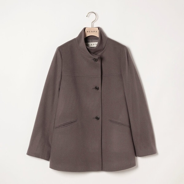 アンゴラビーバーチェスターコート | スキャパ(SCAPA) | マルイウェブ