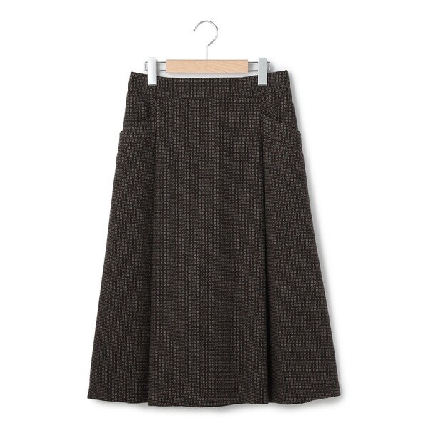 KEITH / キース ドビーツイードスカート Lサイズ】ヘリンボーン