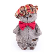 【30cm】Basik 赤のチェック柄ベレー帽 | マルイウェブチャネル